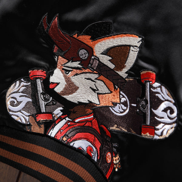 Azuki Red Panda Skateboard Jacket for Kids – Koisea