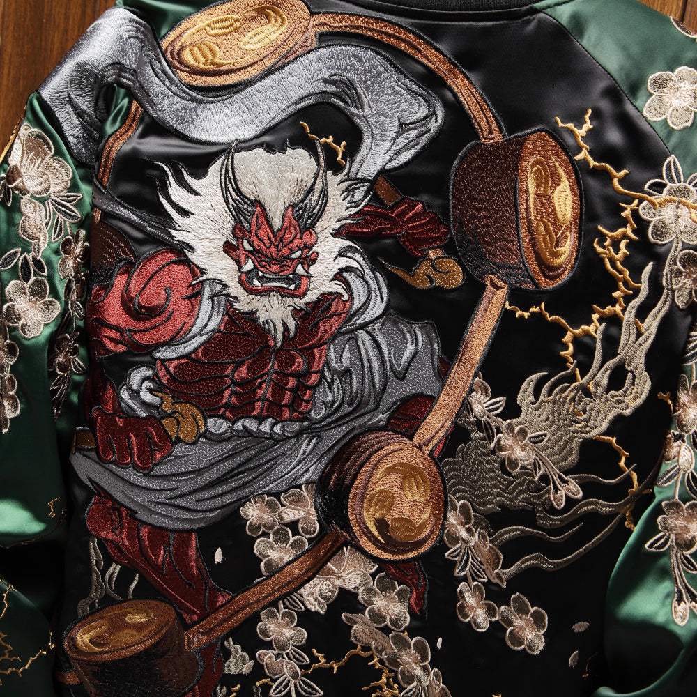 Raijin & Fujin Sukajan Souvenir Jacket – Koisea